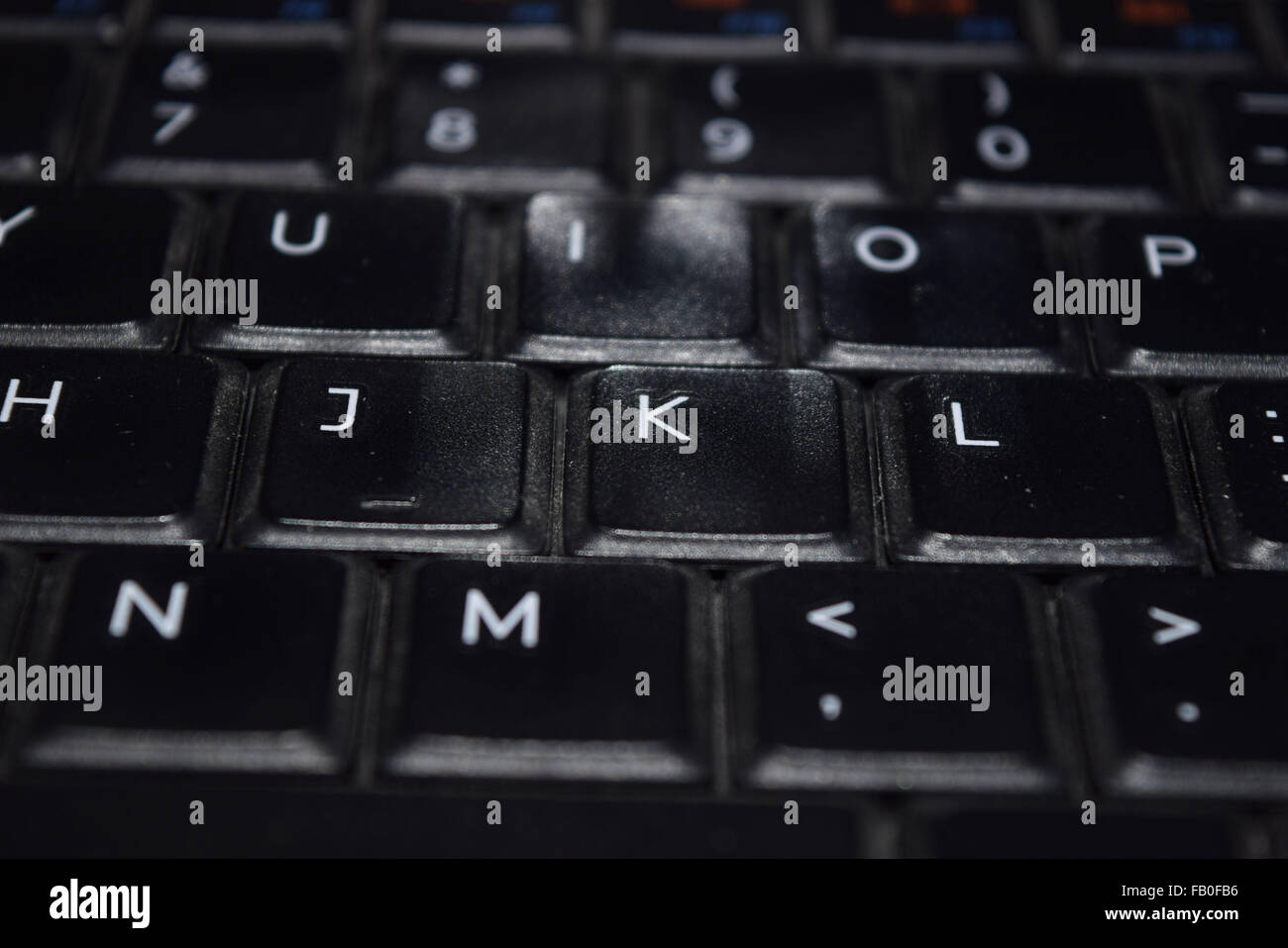 keys on a keyboard Stock Photo - Alamy