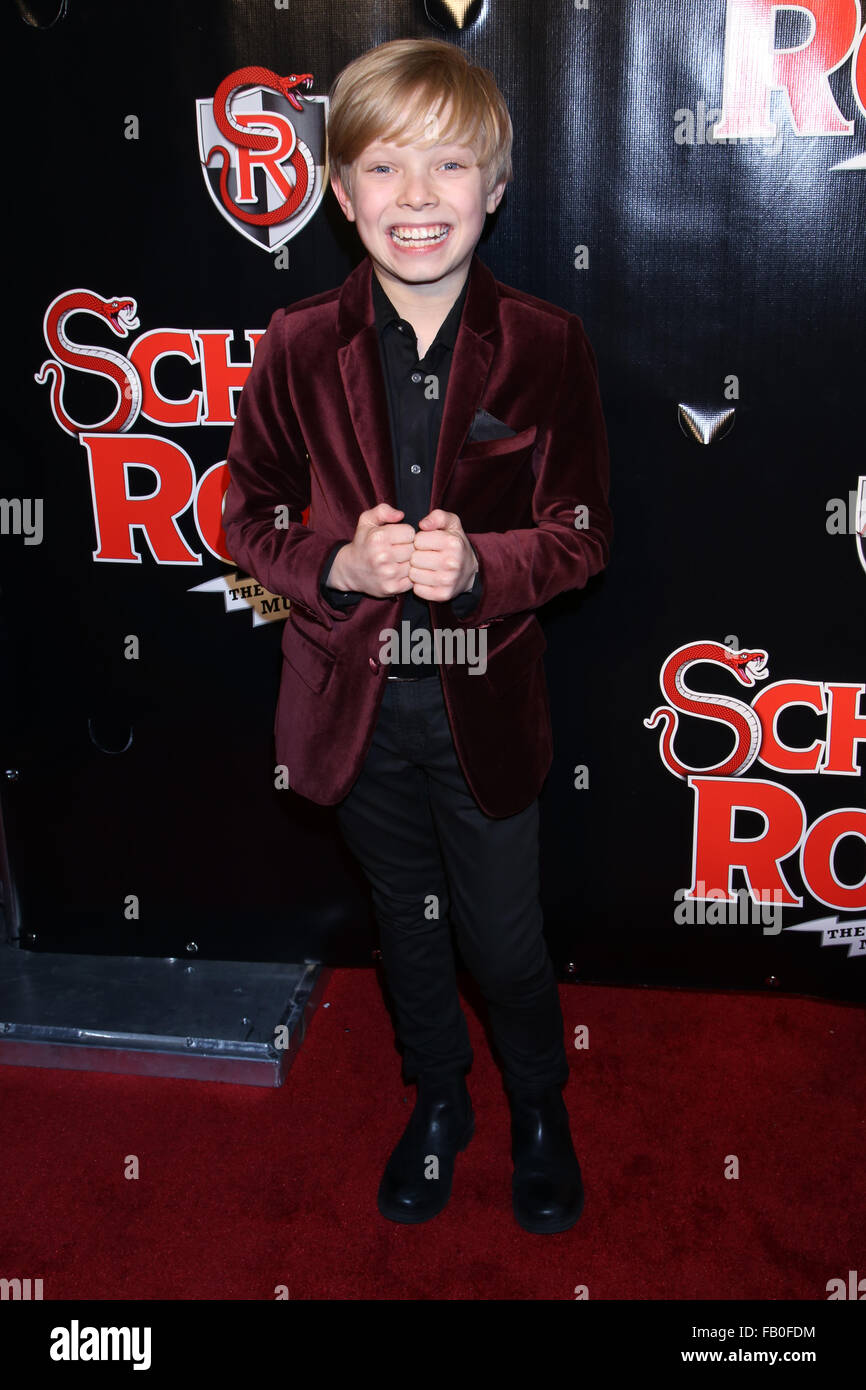 Opening night for Broadway musical School of Rock at the Winter Garden ...