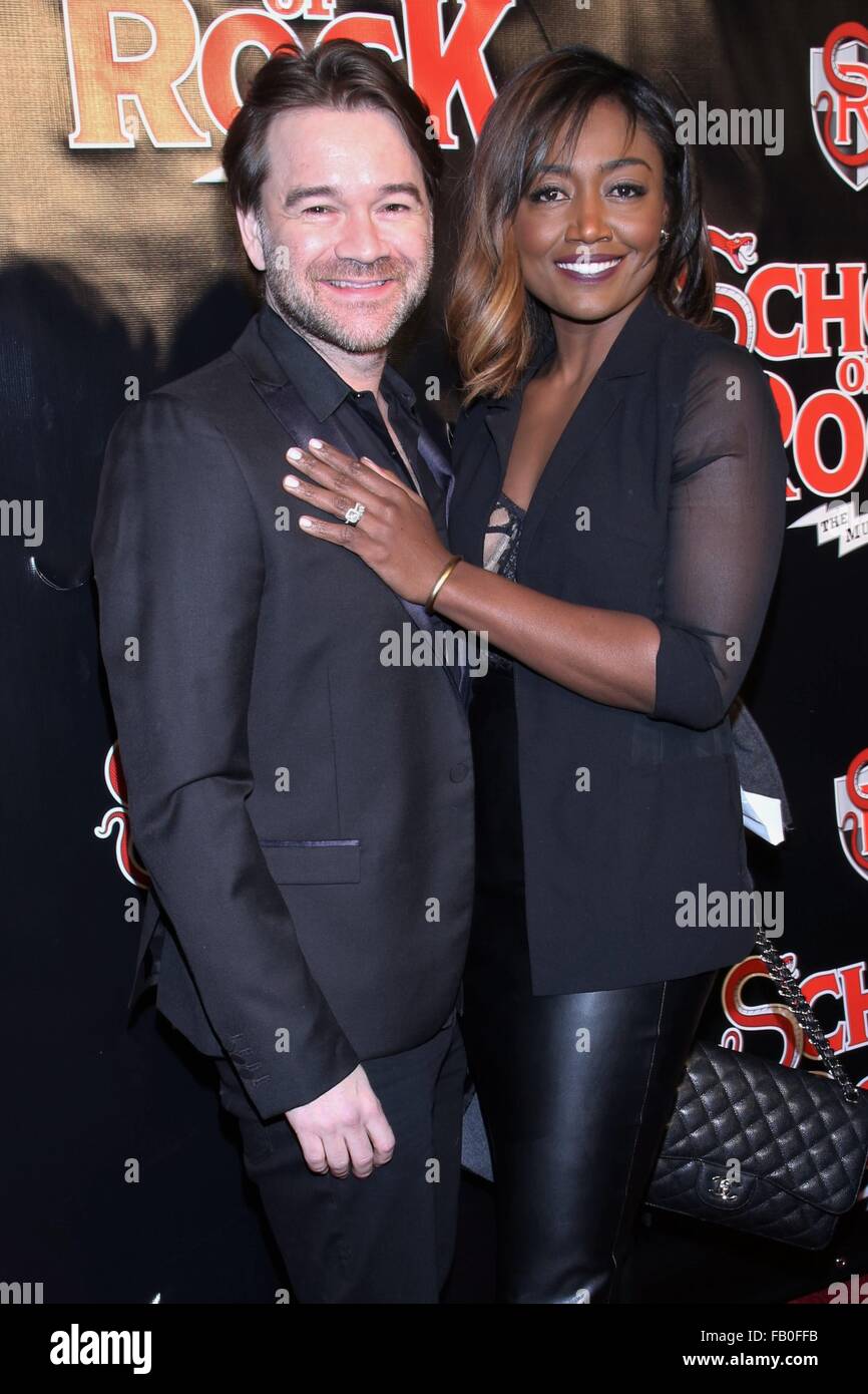 Opening night for Broadway musical School of Rock at the Winter Garden ...