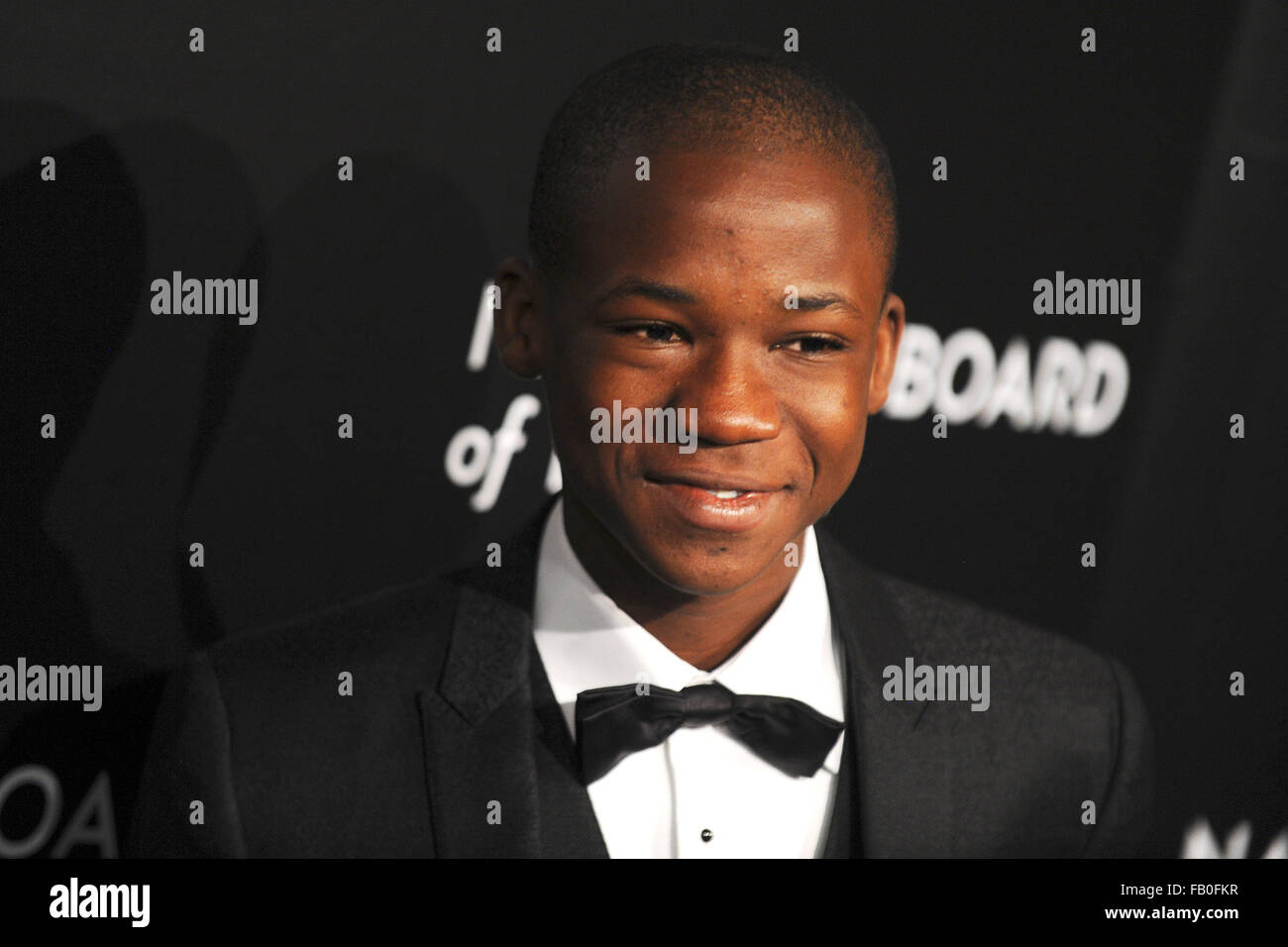 New York City. 5th Jan, 2016. Abraham Attah attends 2015 National Board ...