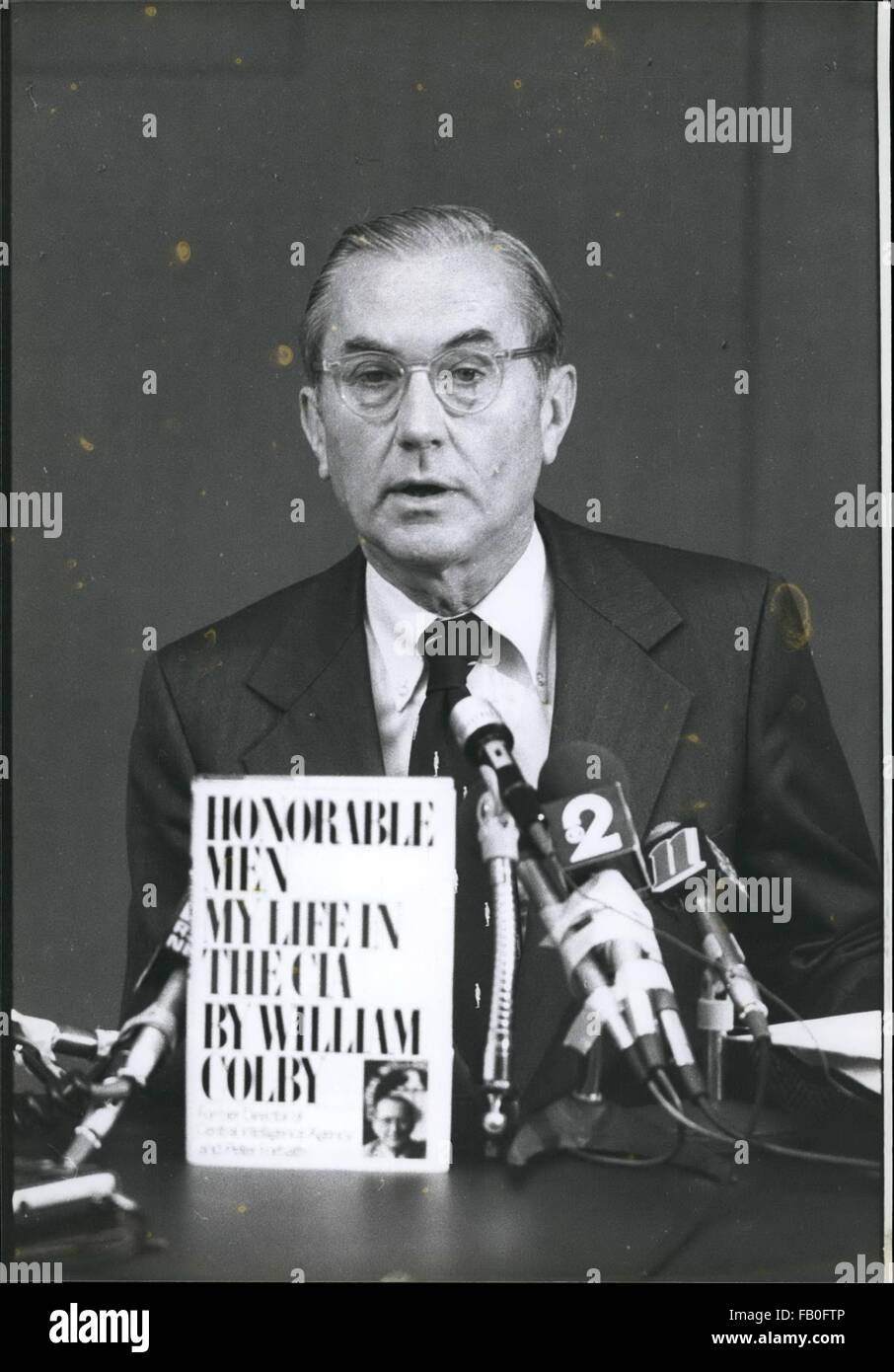 William colby hi-res stock photography and images - Alamy