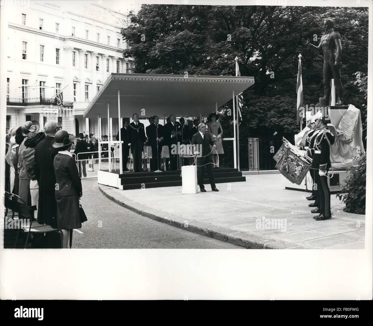 1980 - Boliver Statue Unveiled: James Callaghan, Britain's secretary of ...