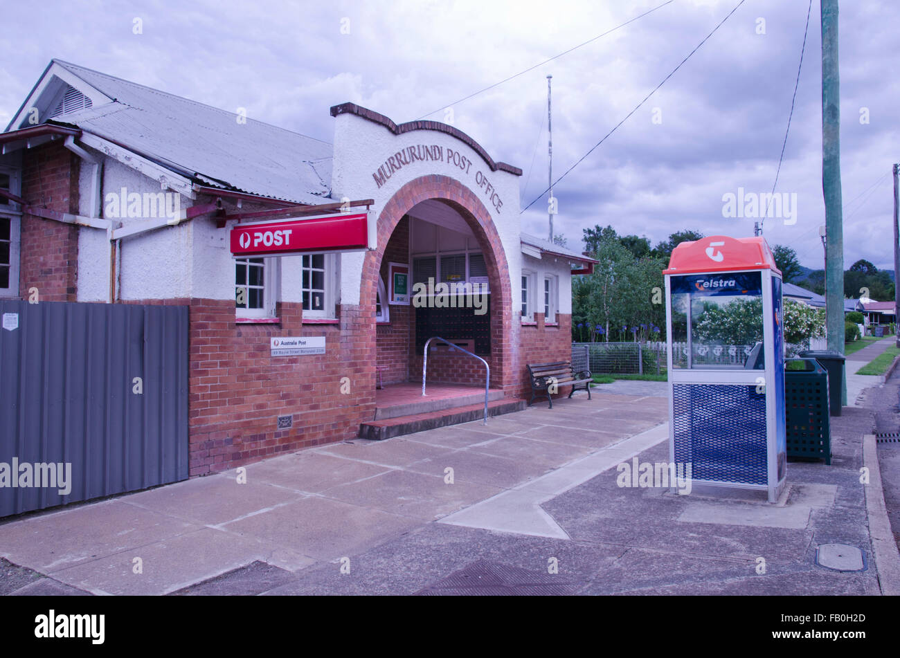 Murrurundi Post Office NSW Australia Stock Photo - Alamy