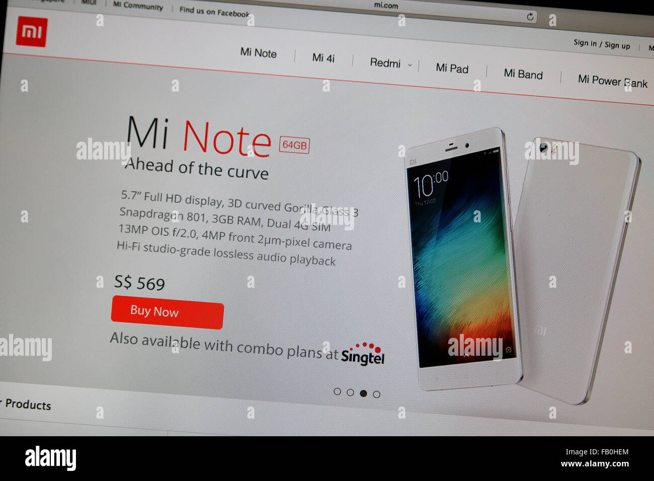 Xiaomi technology hi-res stock photography and images - Alamy