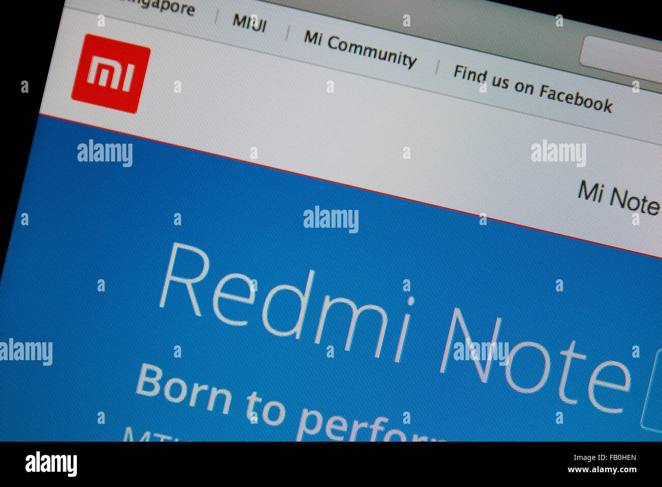 Redmi note 2 hi-res stock photography and images - Alamy