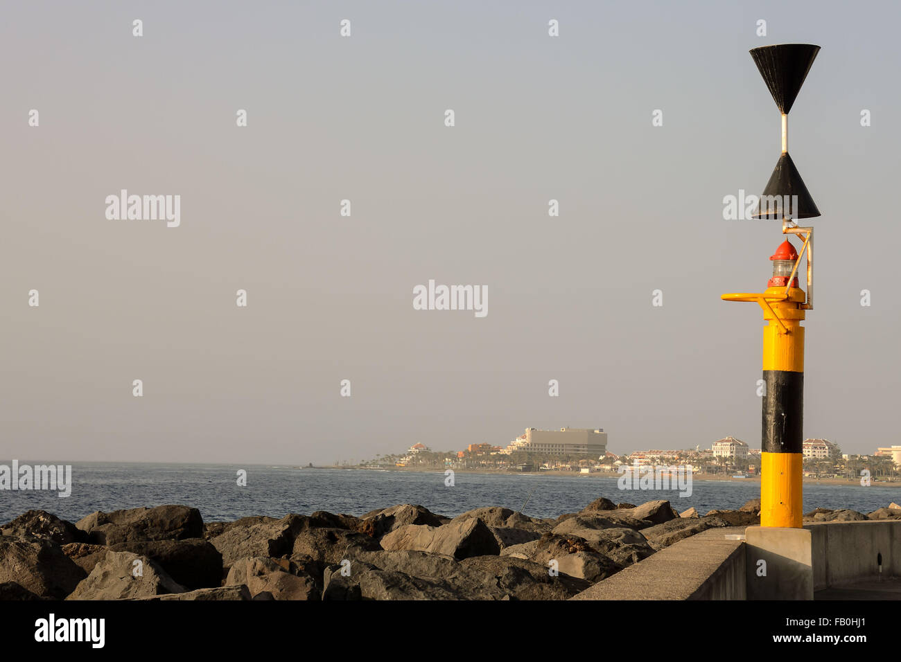 Modern Lighthouse near the Sea Stock Photo - Alamy