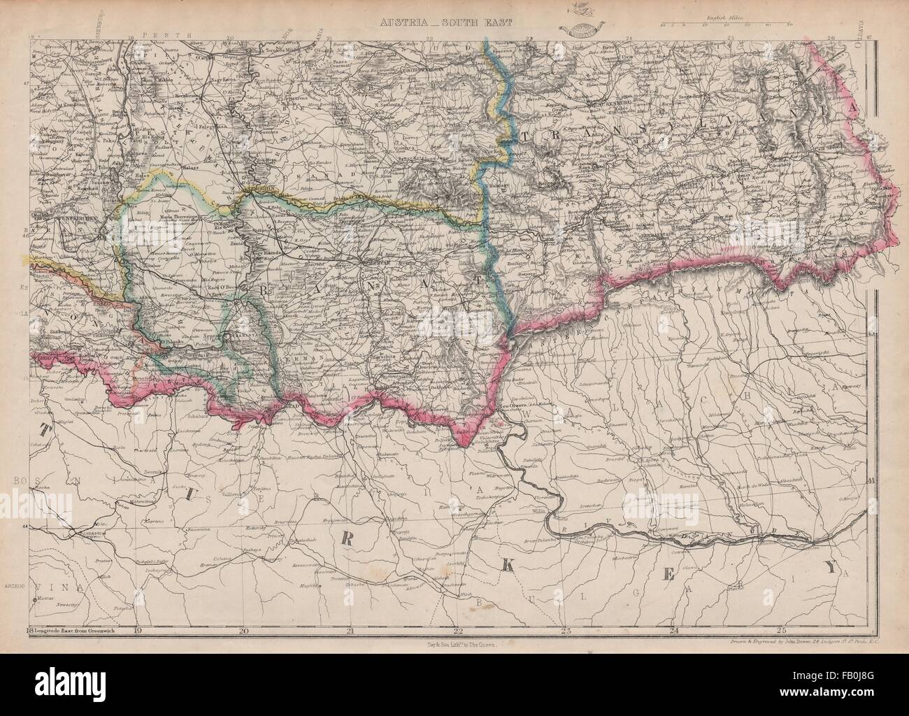 Transylvania map hi-res stock photography and images - Alamy