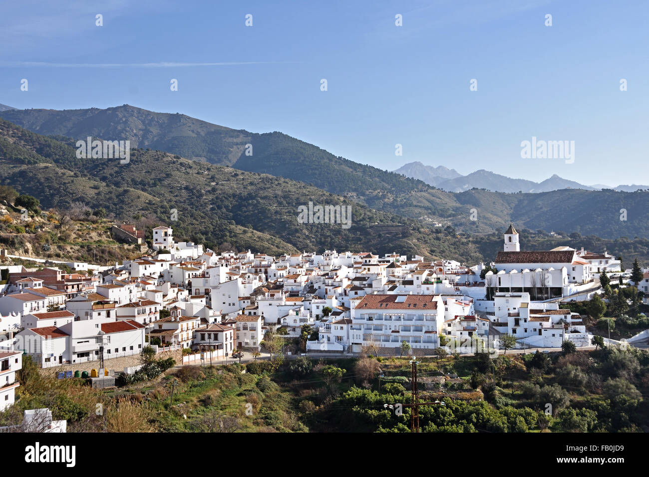 Sedella Spanish Spain Andalusia ( Sierras of Tejeda, Almijara and ...