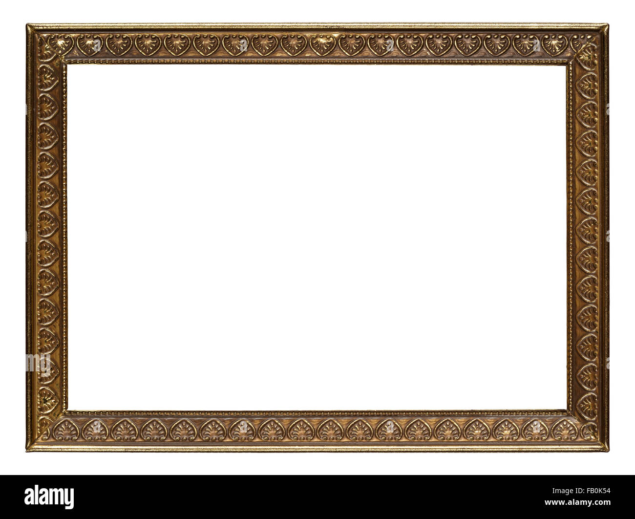 Ornate vintage metal photo frame Stock Photo - Alamy