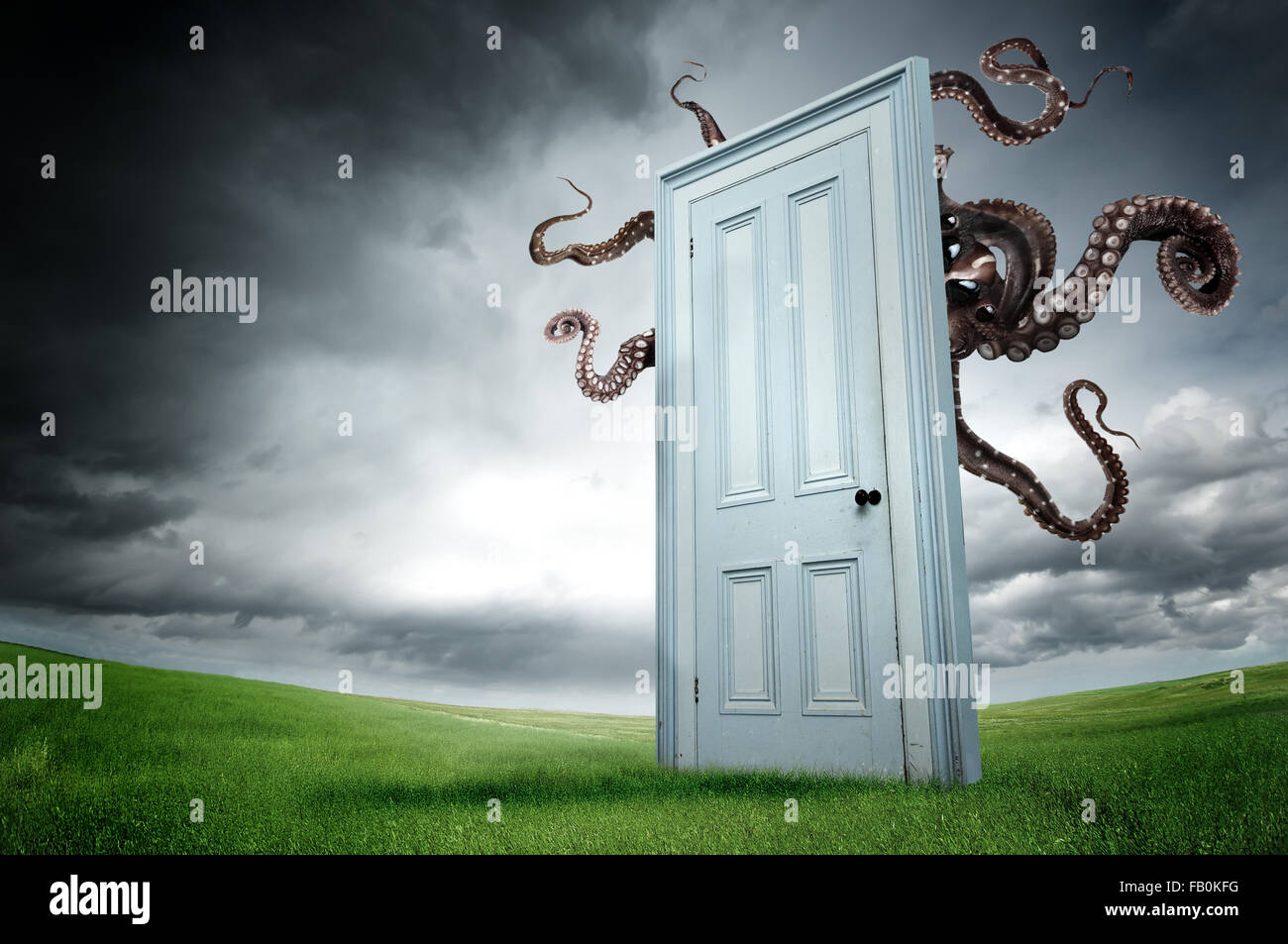 Monster door hi-res stock photography and images - Alamy