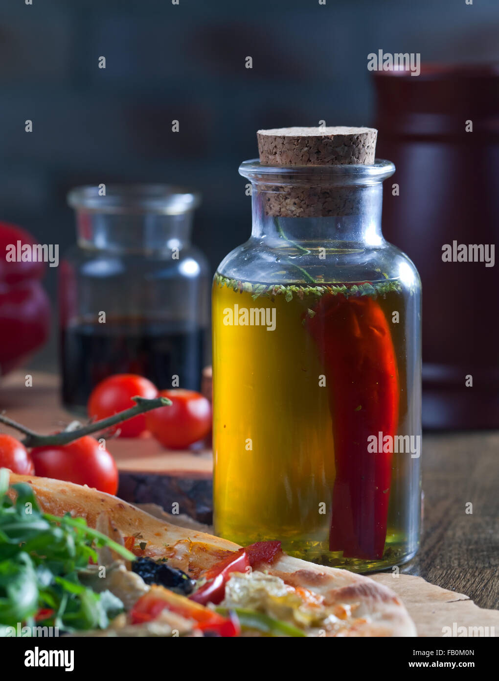 Olive oil red pepper hi-res stock photography and images - Alamy