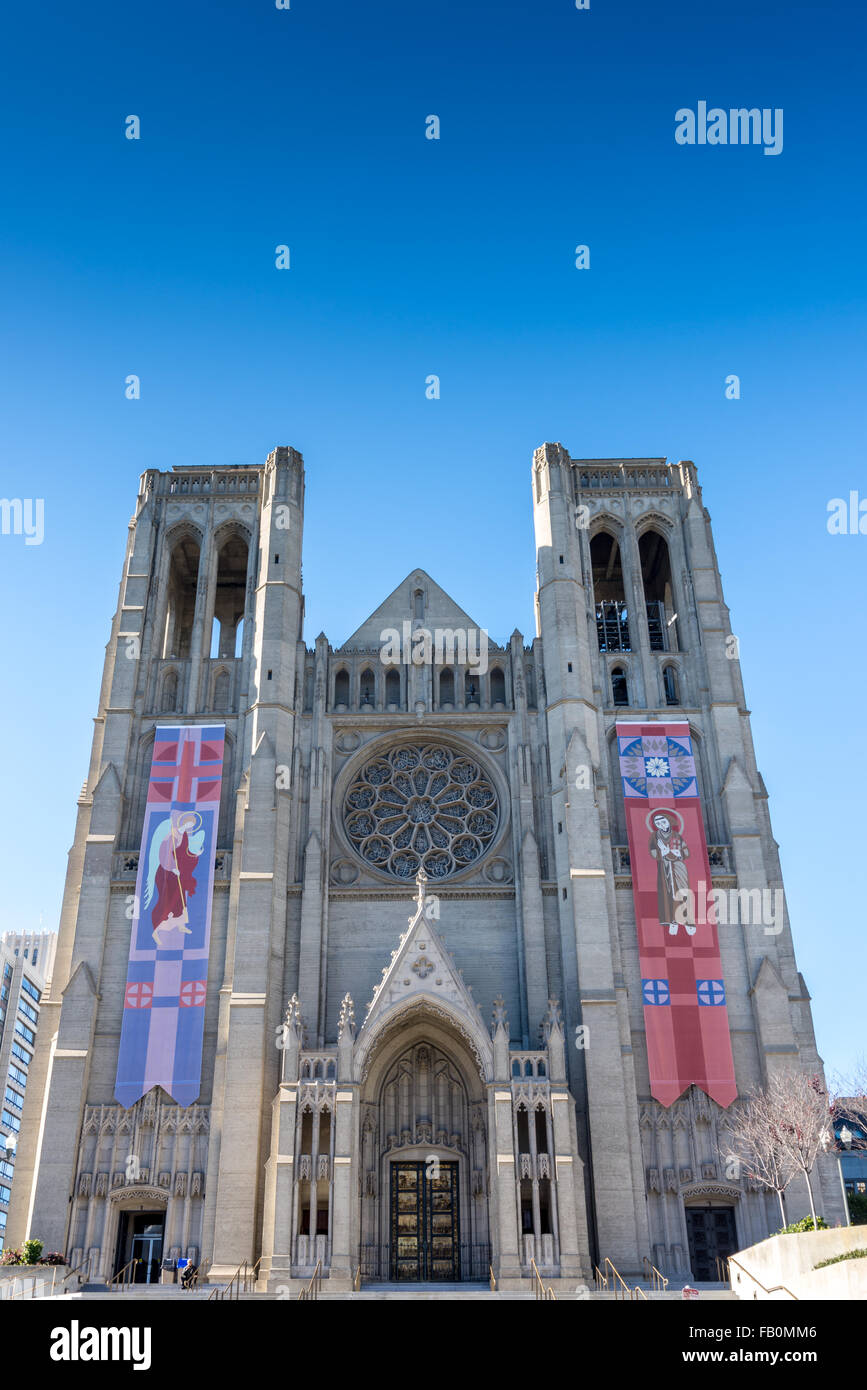 Grace cathedral san francisco hi-res stock photography and images - Alamy