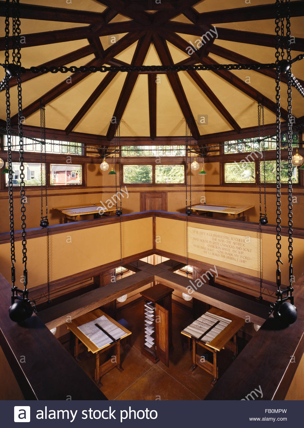 Frank Lloyd Wright Home And Studio Oak Park High Resolution Stock ...