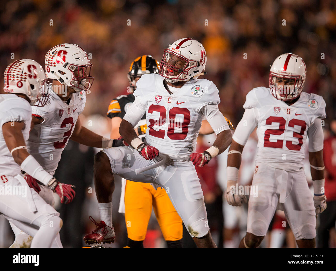 January 1, 2016 Pasadena, CA...Stanford Cardinal strong safety (28 ...