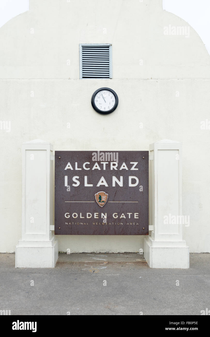 Alcatraz prison sign hi-res stock photography and images - Alamy