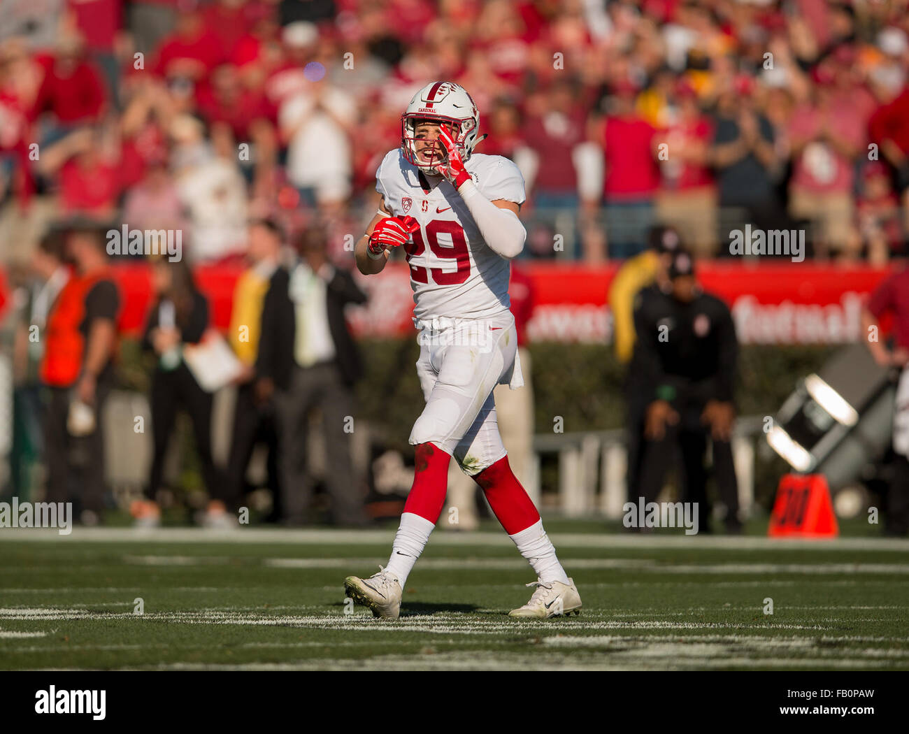 January 1, 2016 Pasadena, CA...Stanford Cardinal strong safety (29 ...