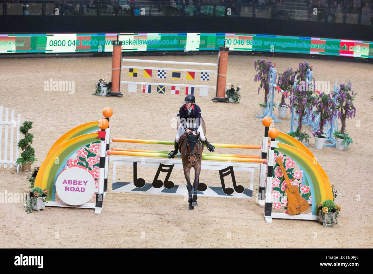 The Liverpool International Horse Show , January 2016 , UK. Dominic ...