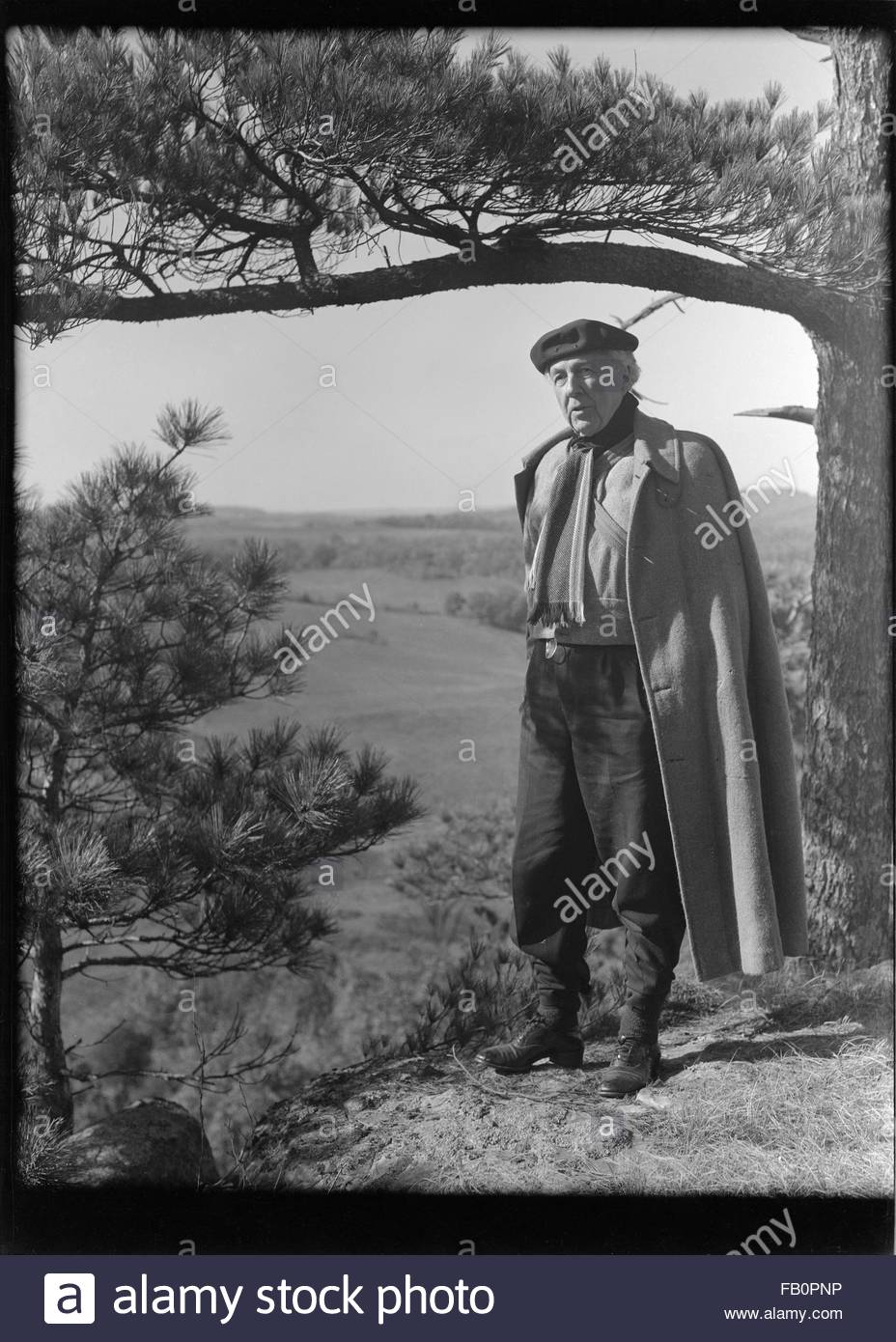 Frank Lloyd Wright Portrait Stock Photos & Frank Lloyd Wright Portrait ...
