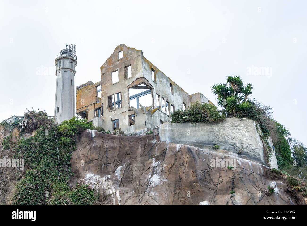 Governor's House, Alcatraz Stock Photo - Alamy