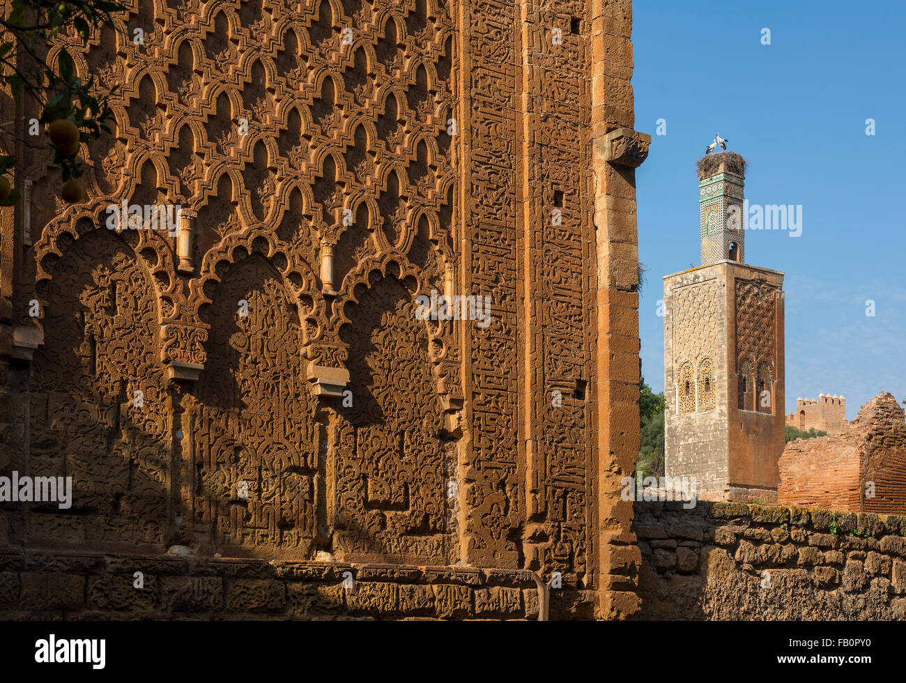 Chellah necropolis complex ancient roman hi-res stock photography and ...