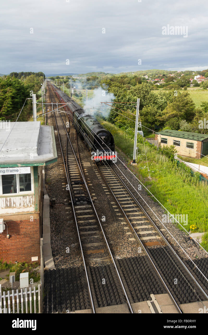 Coronation class locomotive hi-res stock photography and images - Alamy
