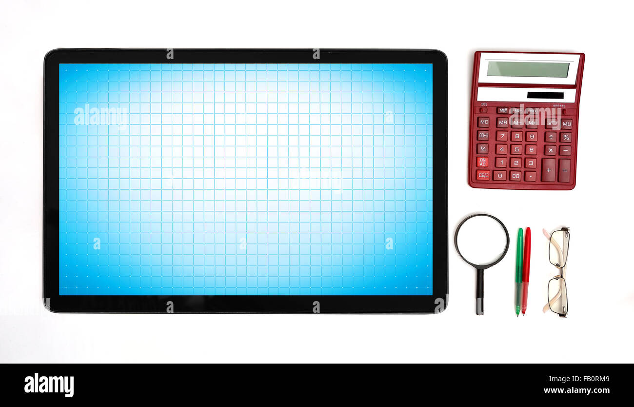 Blank calculator screen hi-res stock photography and images - Alamy