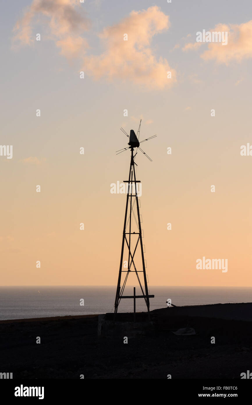 Classic Vintage Windmill Building Stock Photo - Alamy