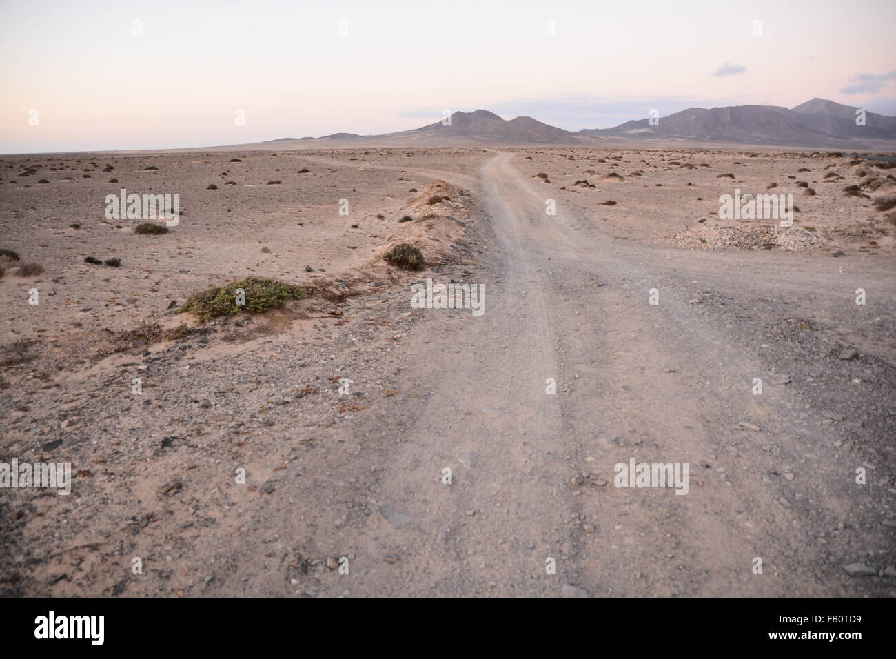 Countryside Desert Dirt Road Stock Photo - Alamy