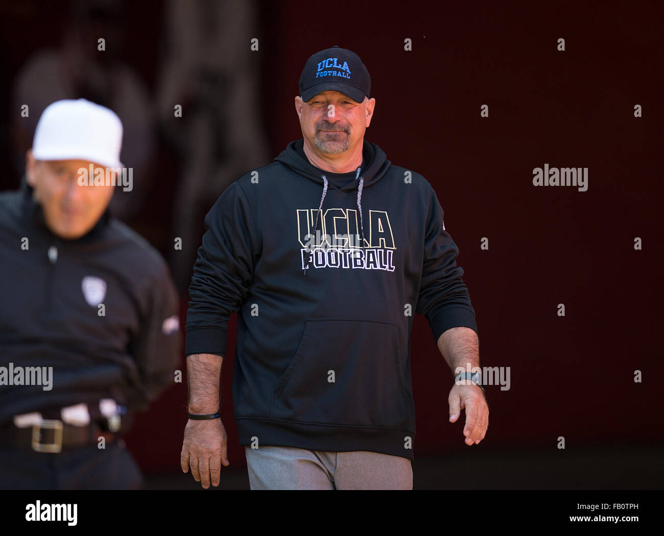 Los Angeles, CA, USA. 28th Nov, 2015. UCLA offensive coordinator Noel ...