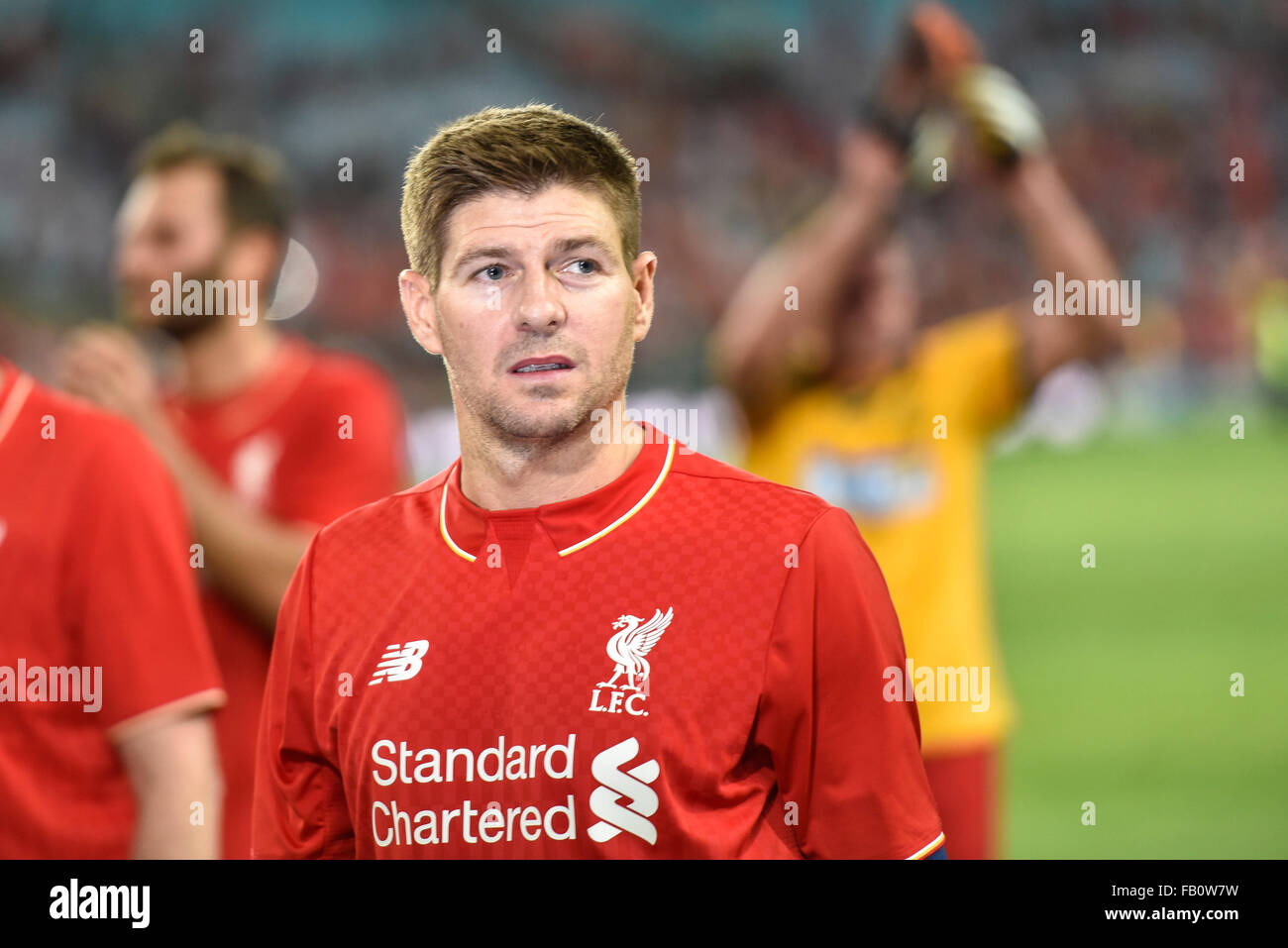 Liverpool legend steven gerrard hi-res stock photography and images - Alamy