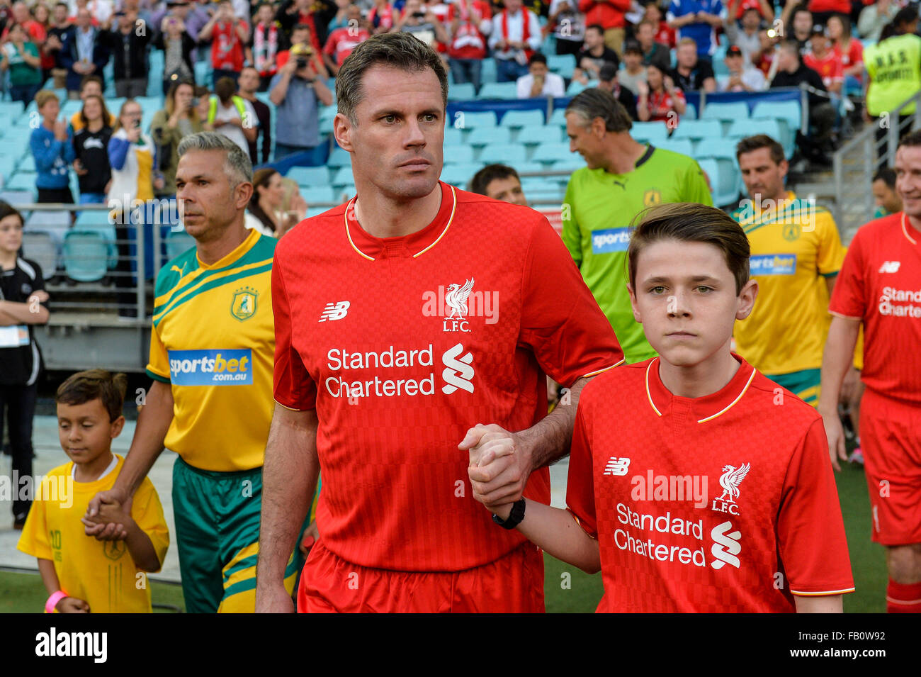 ANZ Stadium, Sydney, Australia. 07th Jan, 2016. Exhibition Match ...