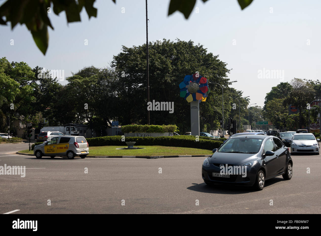 Horton place roundabout colombo sri lanka hi-res stock photography and ...