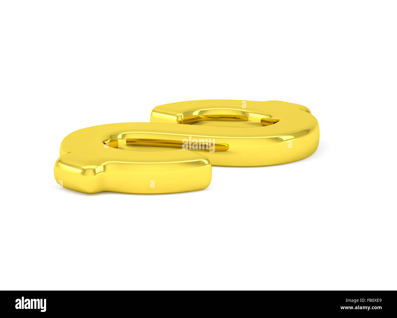 Golden dollar sign Stock Photo - Alamy