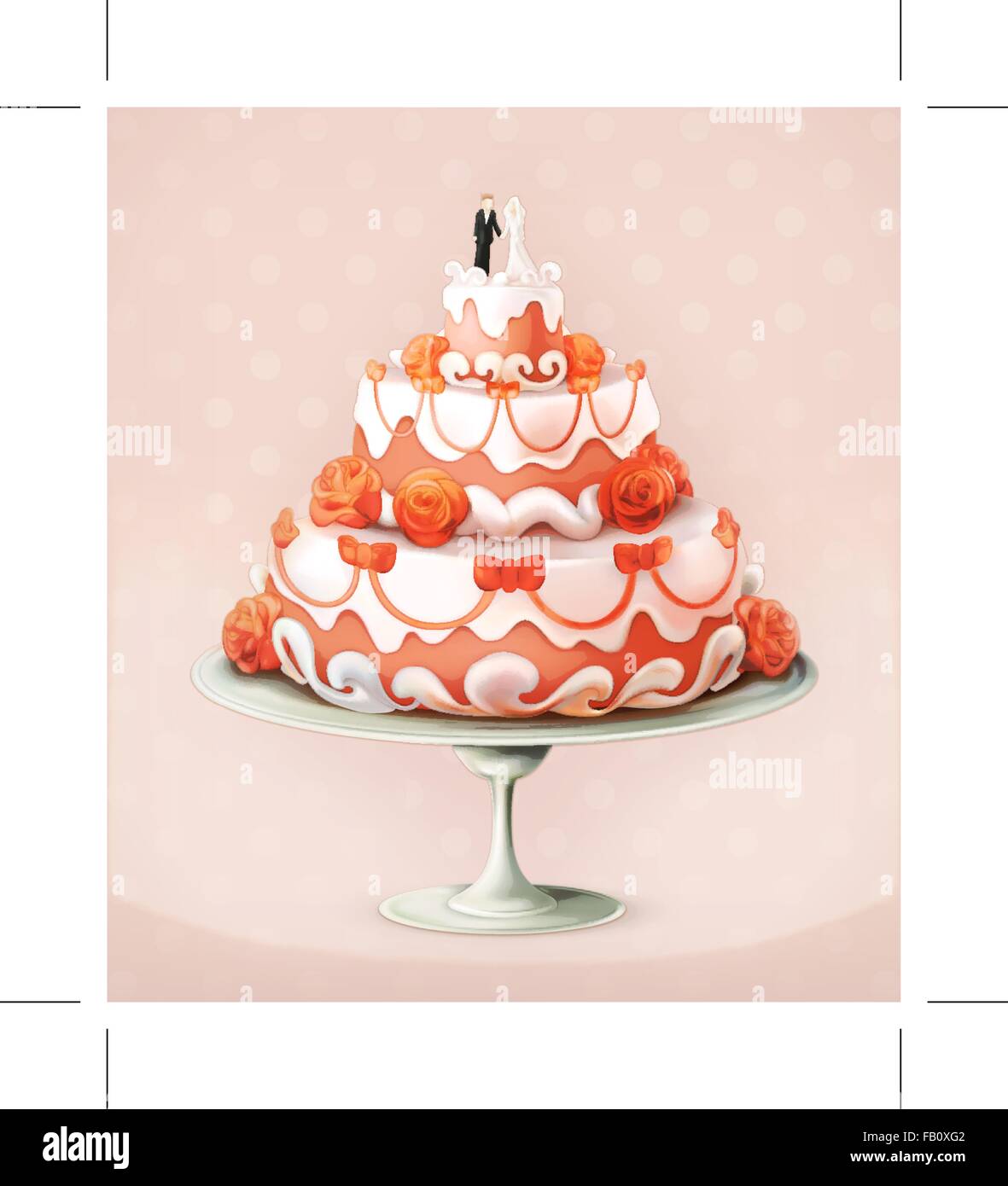Cake Stock Vector Images - Alamy