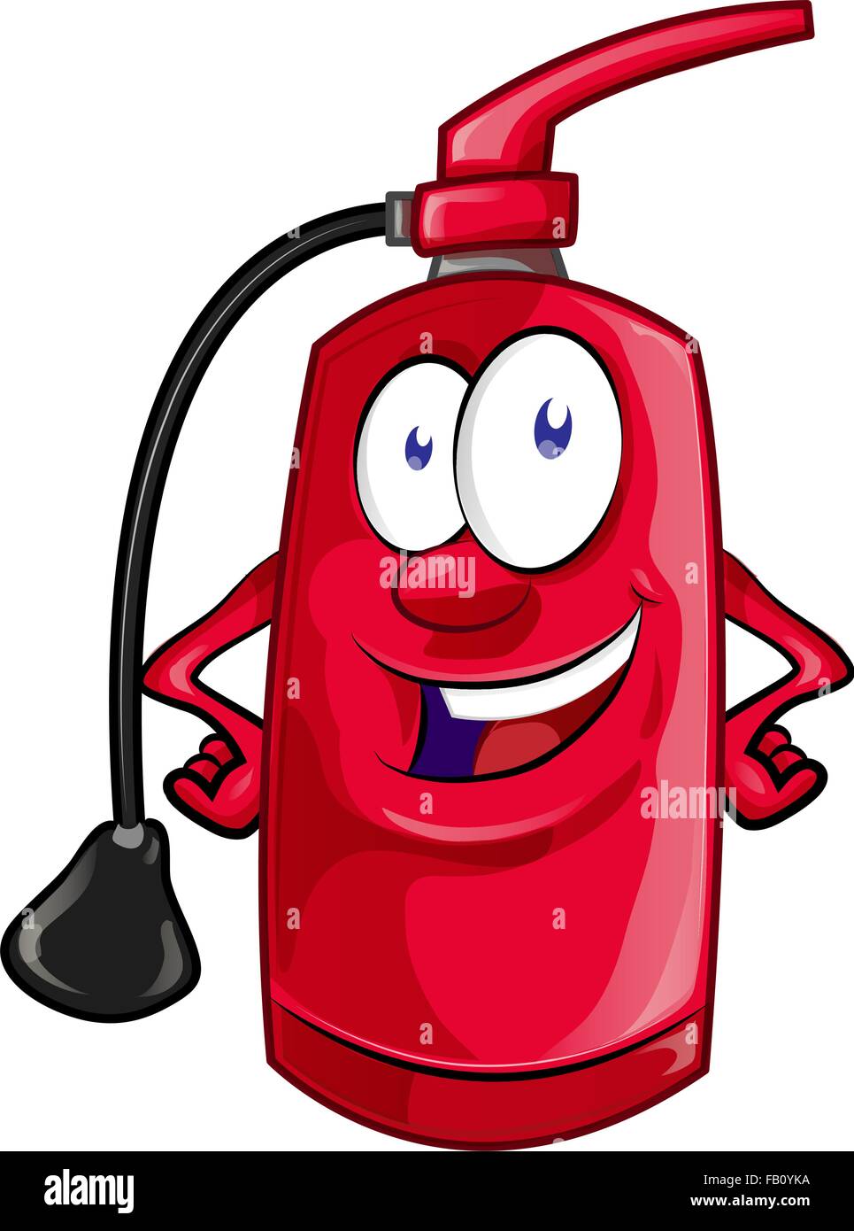 Cute Fire Extinguisher Clipart