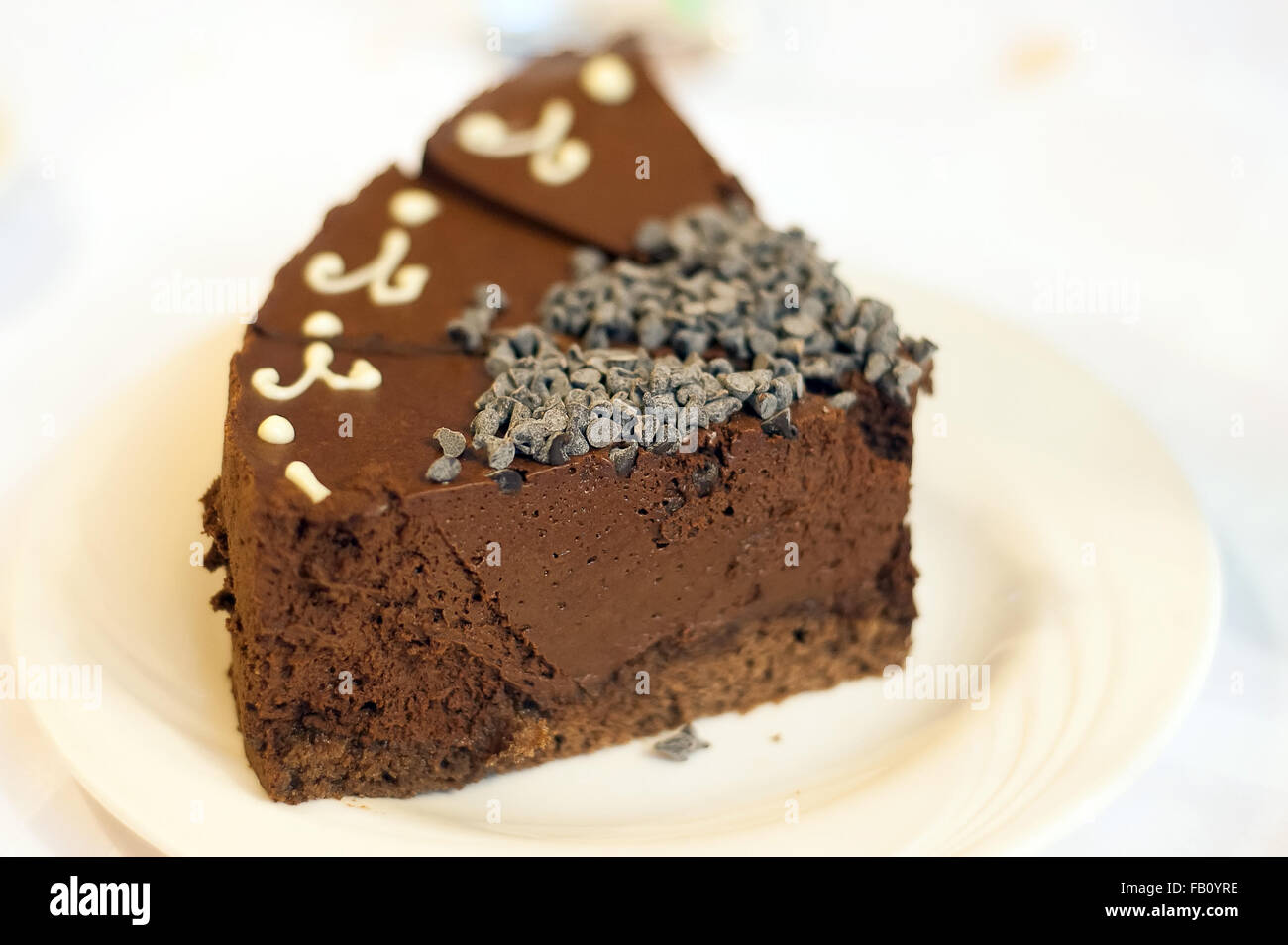 wedding dessert with delicious sweet cake Stock Photo - Alamy