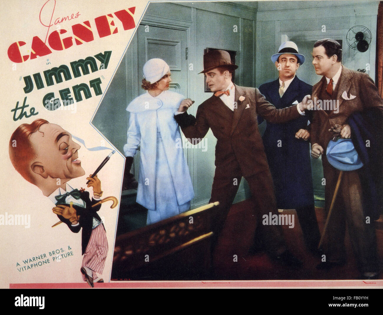 JIMMY THE GENT 1934 Warner Bros film with James Cagney and Bette Davis ...