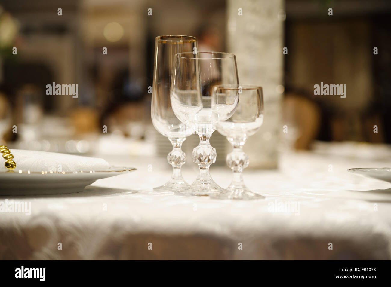 Wedding anniversary party restaurant hi-res stock photography and ...