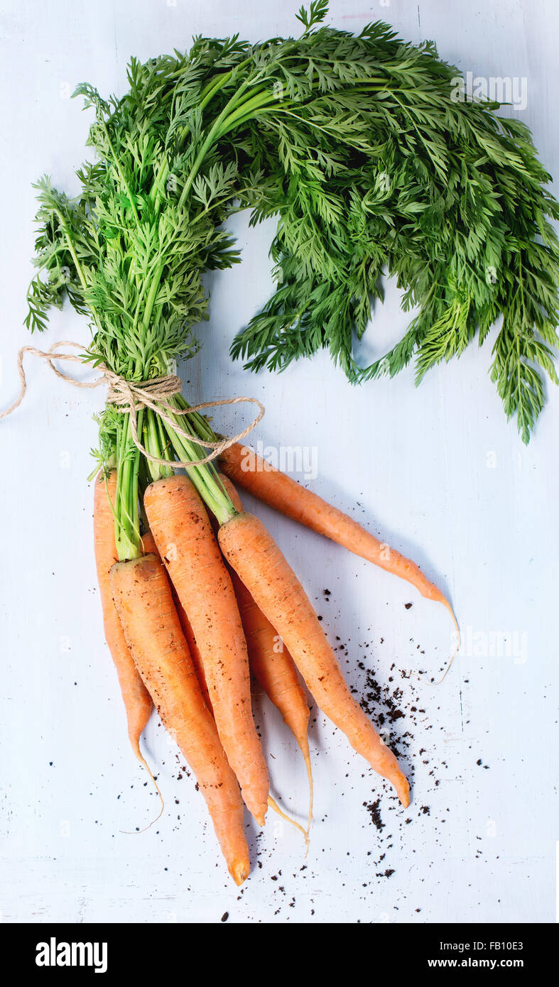 Bundle of carrots Stock Photo - Alamy