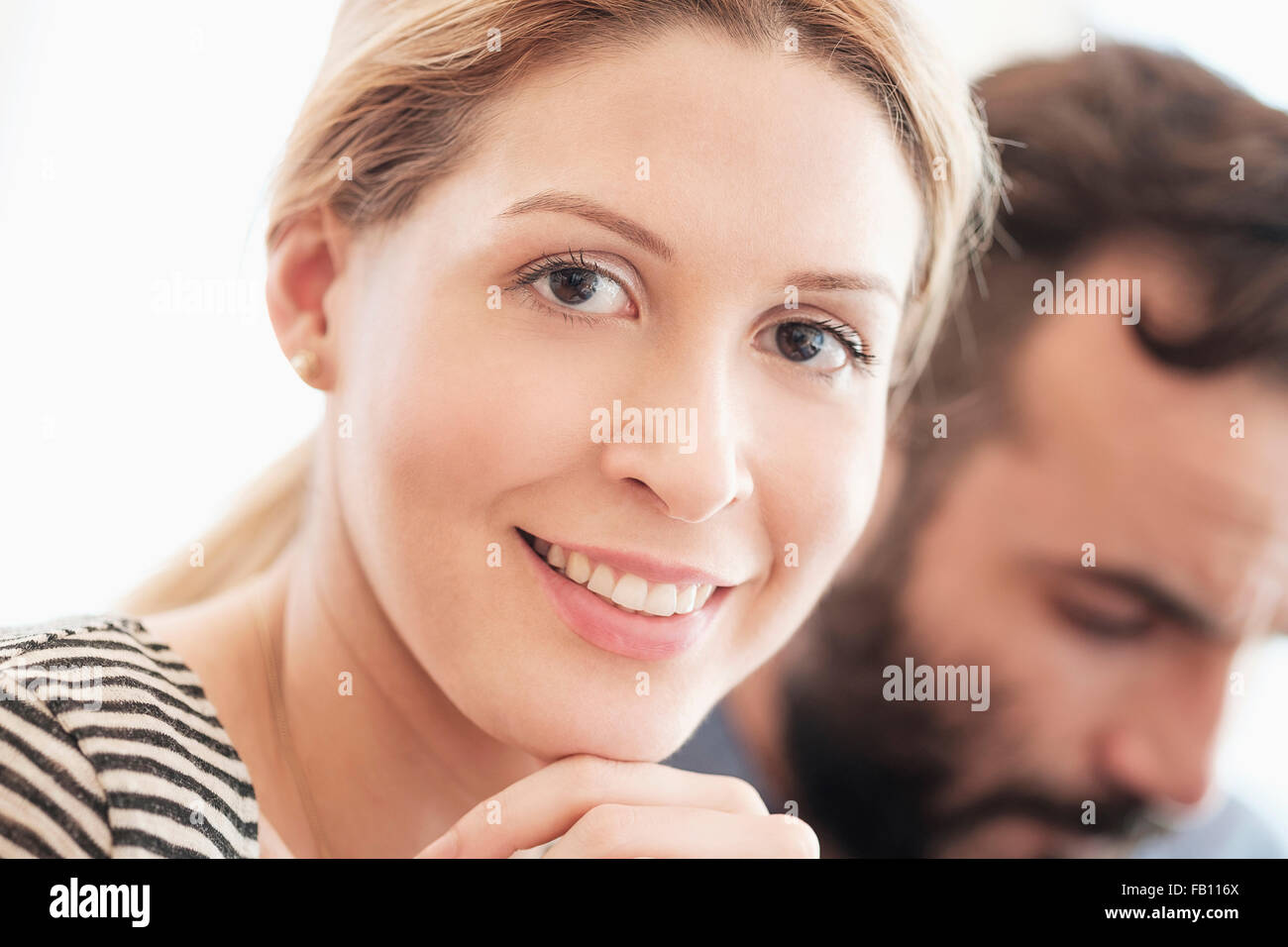 Portrait woman man in hi-res stock photography and images - Alamy