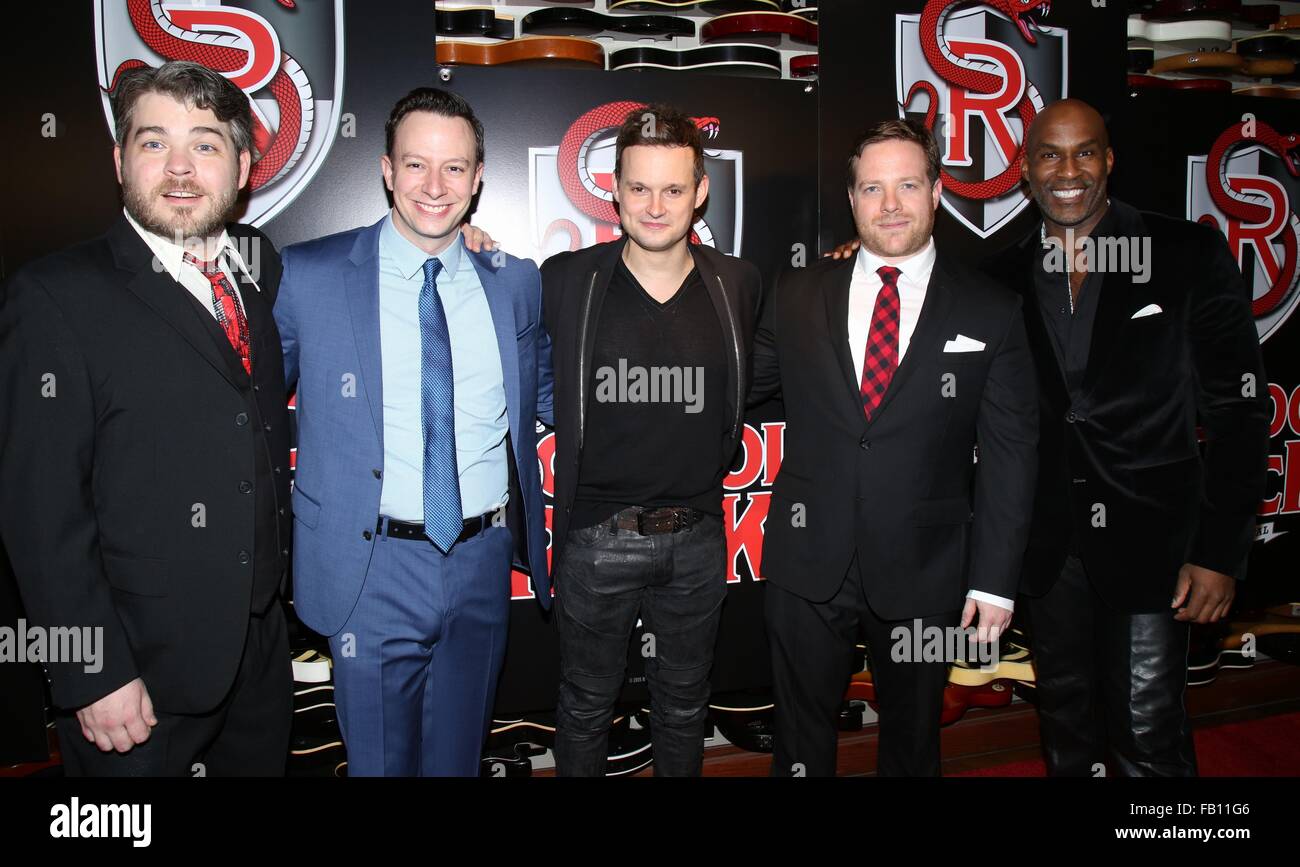 Opening night party for Broadway musical School of Rock at the Hard ...