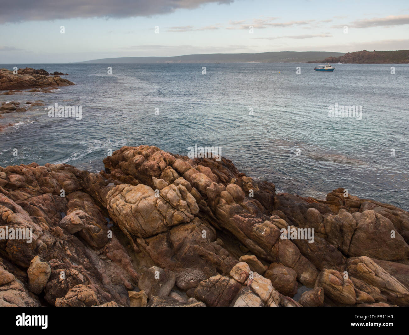 Bay near Canal Rocks at sunset, Western Australia Stock Photo - Alamy