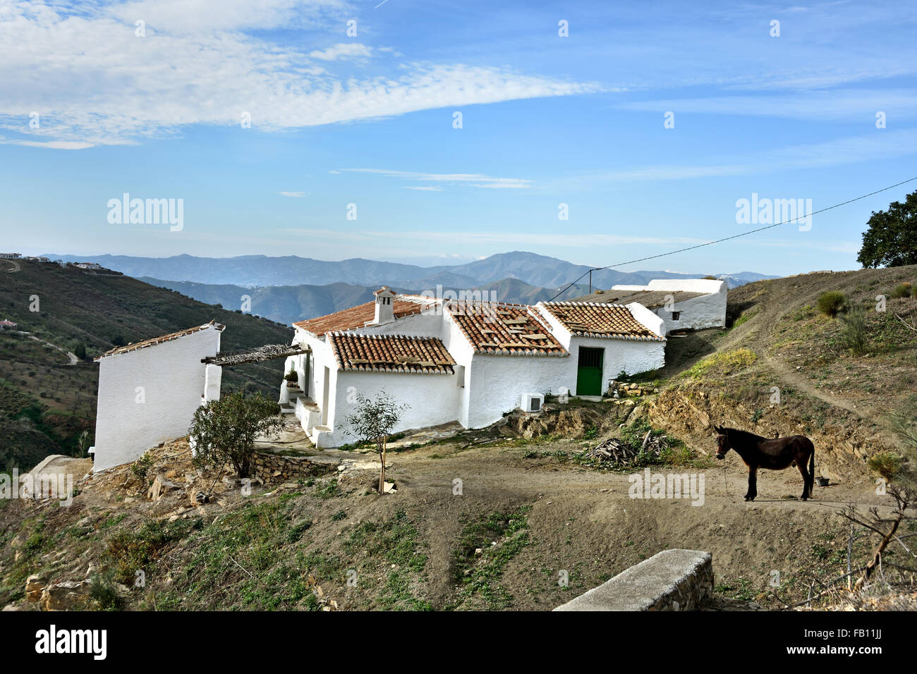Alcaucin Spanish Spain Andalusia ( Sierras of Tejeda, Almijara and ...