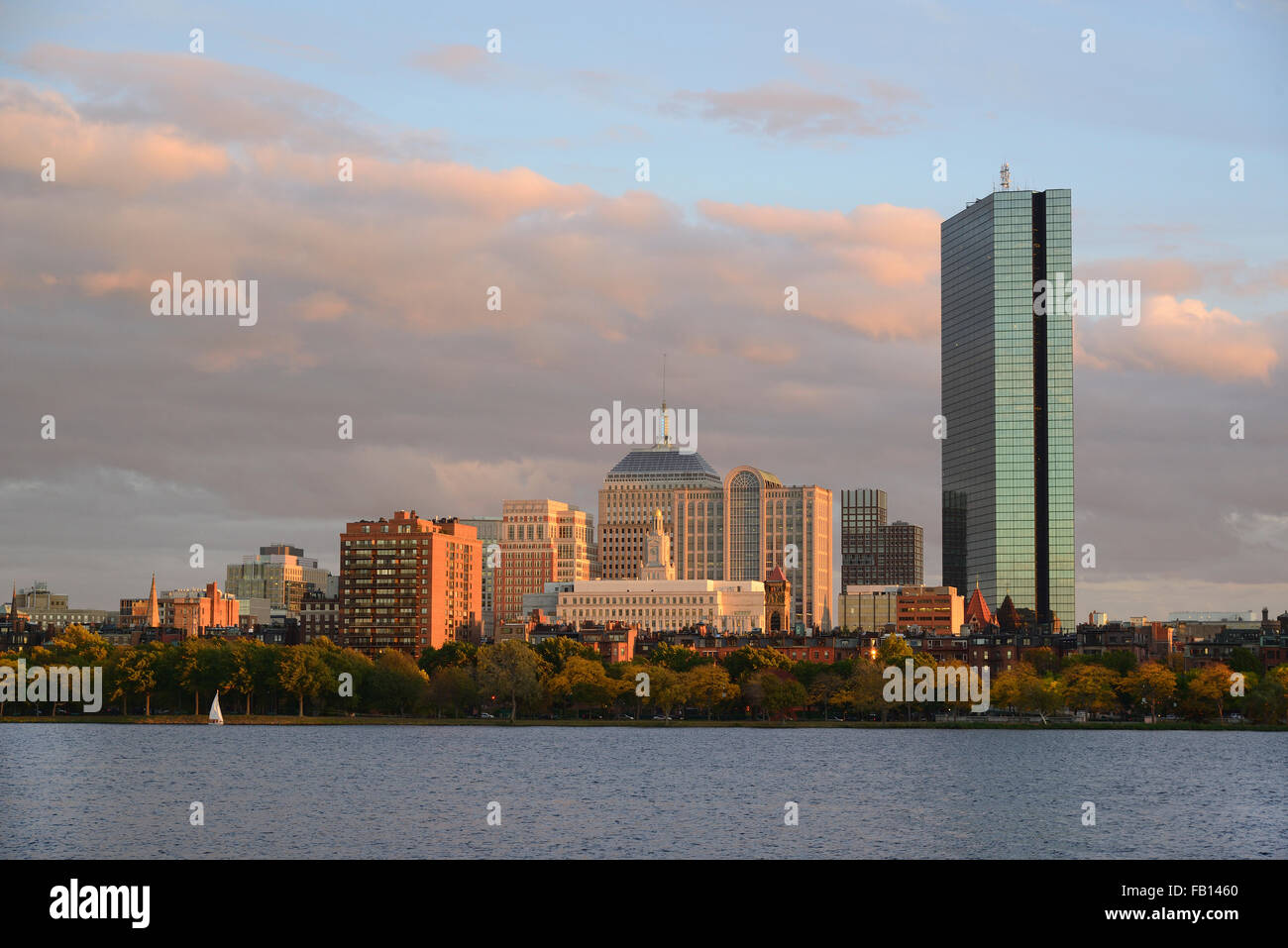 Boston charles river view hi-res stock photography and images - Alamy