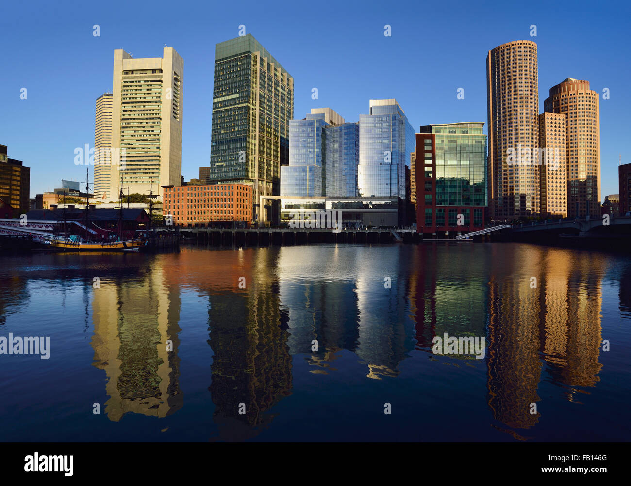 The channel in downtown hi-res stock photography and images - Alamy