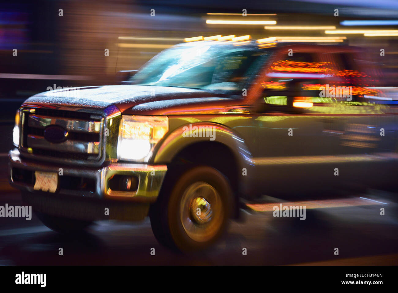 Truck motion hi-res stock photography and images - Alamy
