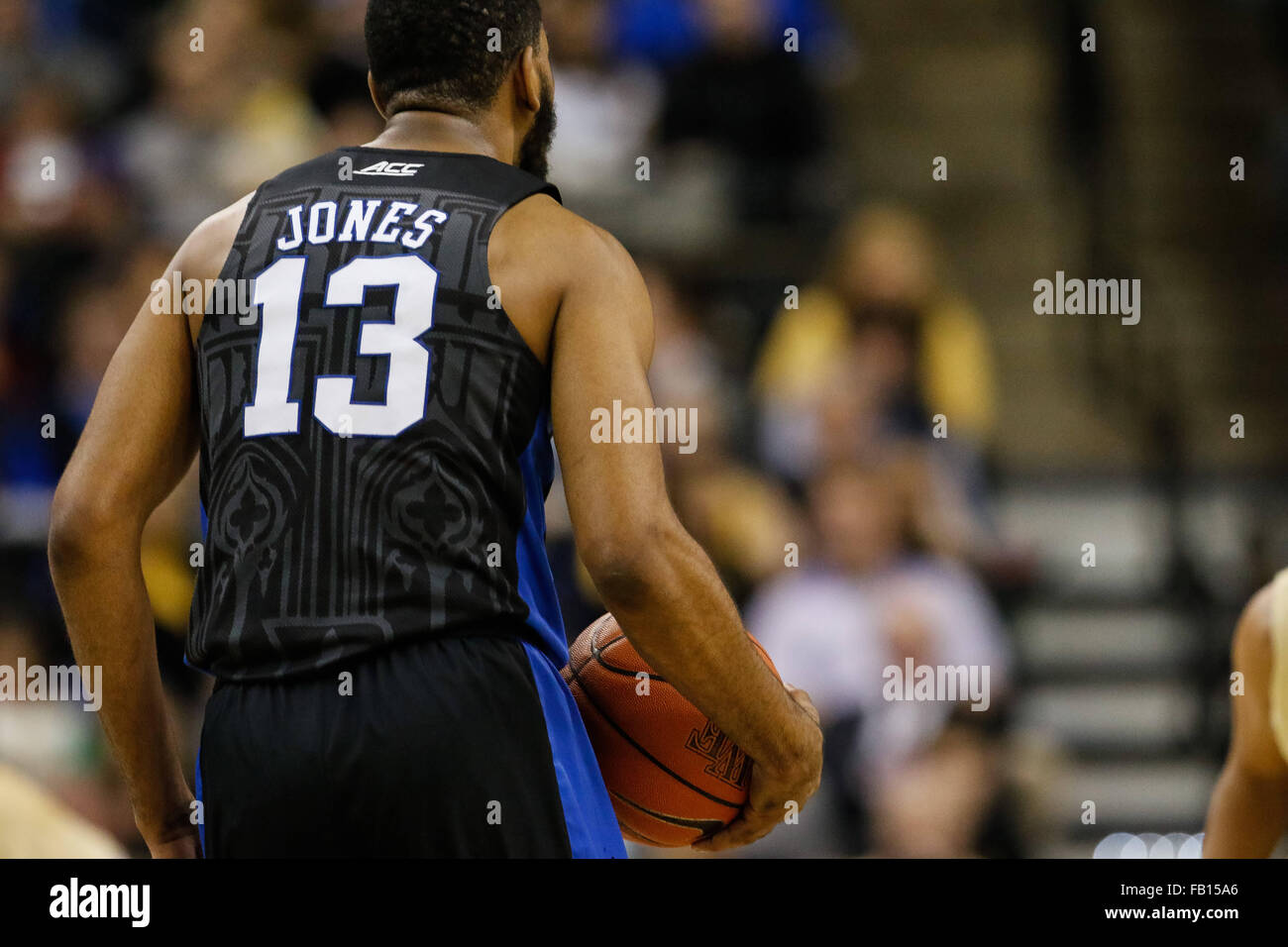 January 6, 2016: Matt Jones (13) of the Duke Blue Devils in the NCAA ...