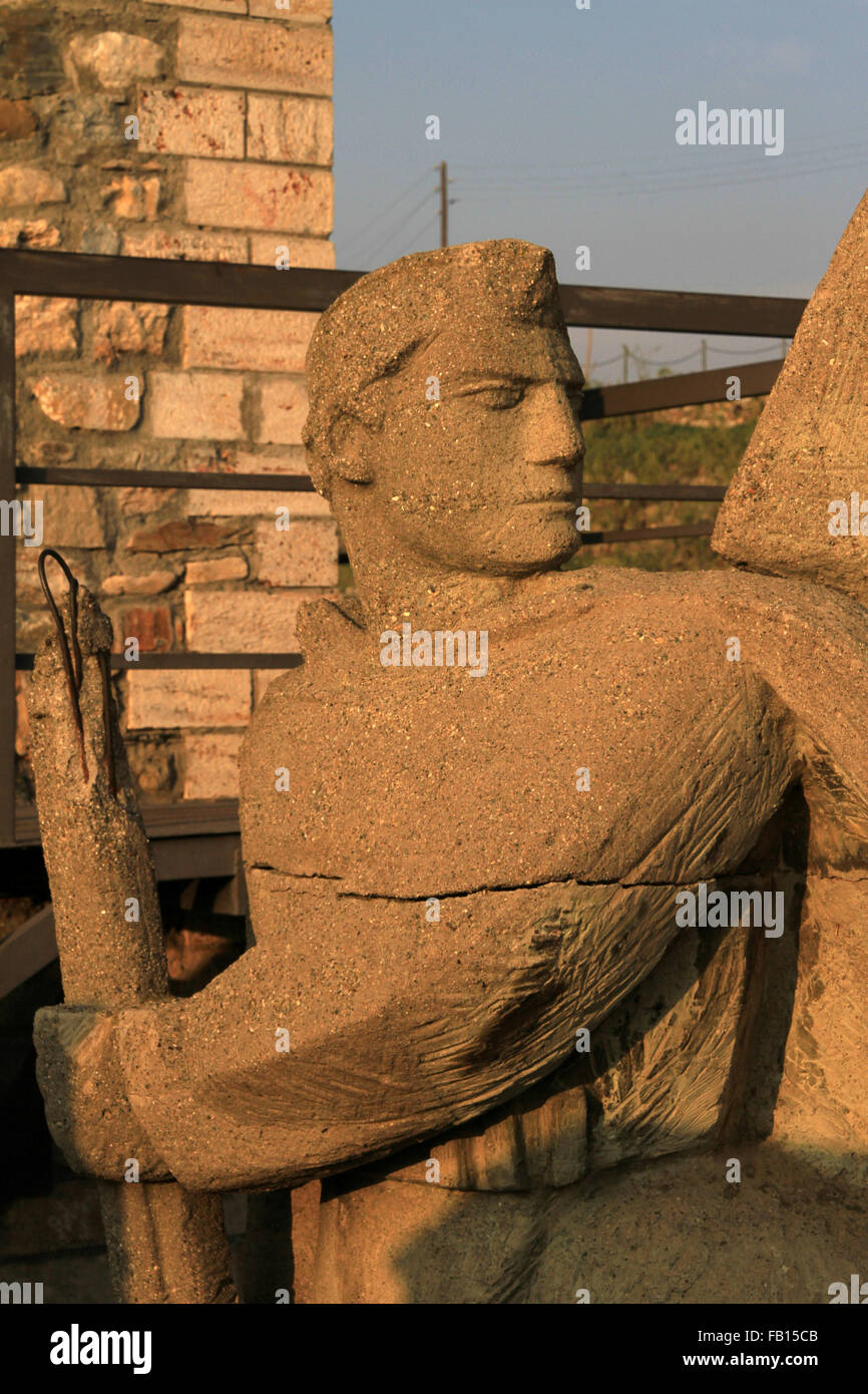 Skopje Fortress, also known as Kale Fortress in Skopje, Macedonia Stock ...