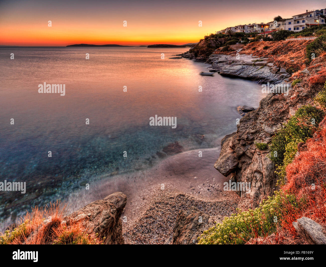 Andros greece hi-res stock photography and images - Alamy