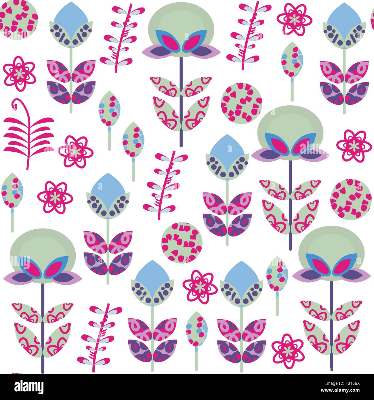 Odd beautiful flower Stock Vector Images - Alamy